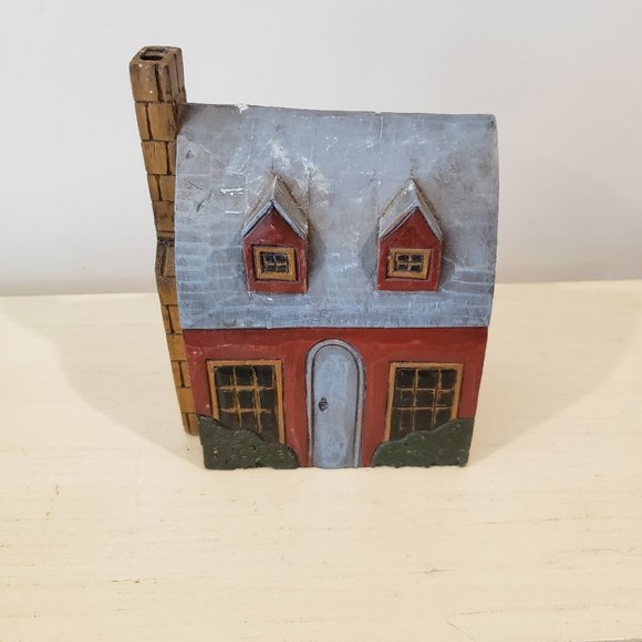 Accents | Vintage Carved Wood Or Resin Farmhouse Primitive Decor Signed ...